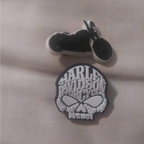 CROCS | Jewelry | Harley Davidson Croc Charm Set | Poshmark